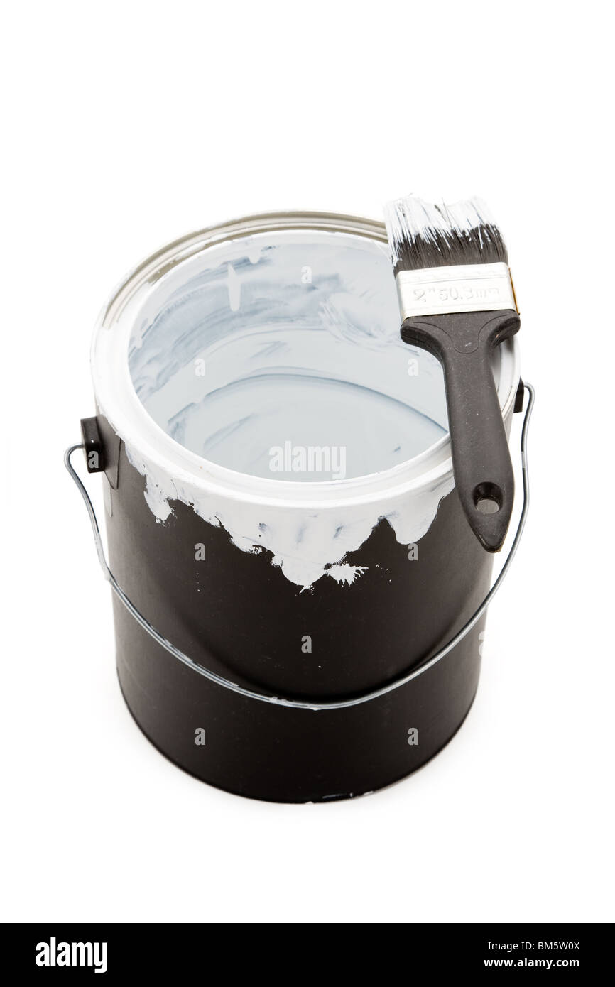 Can white paint Cut Out Stock Images & Pictures - Alamy