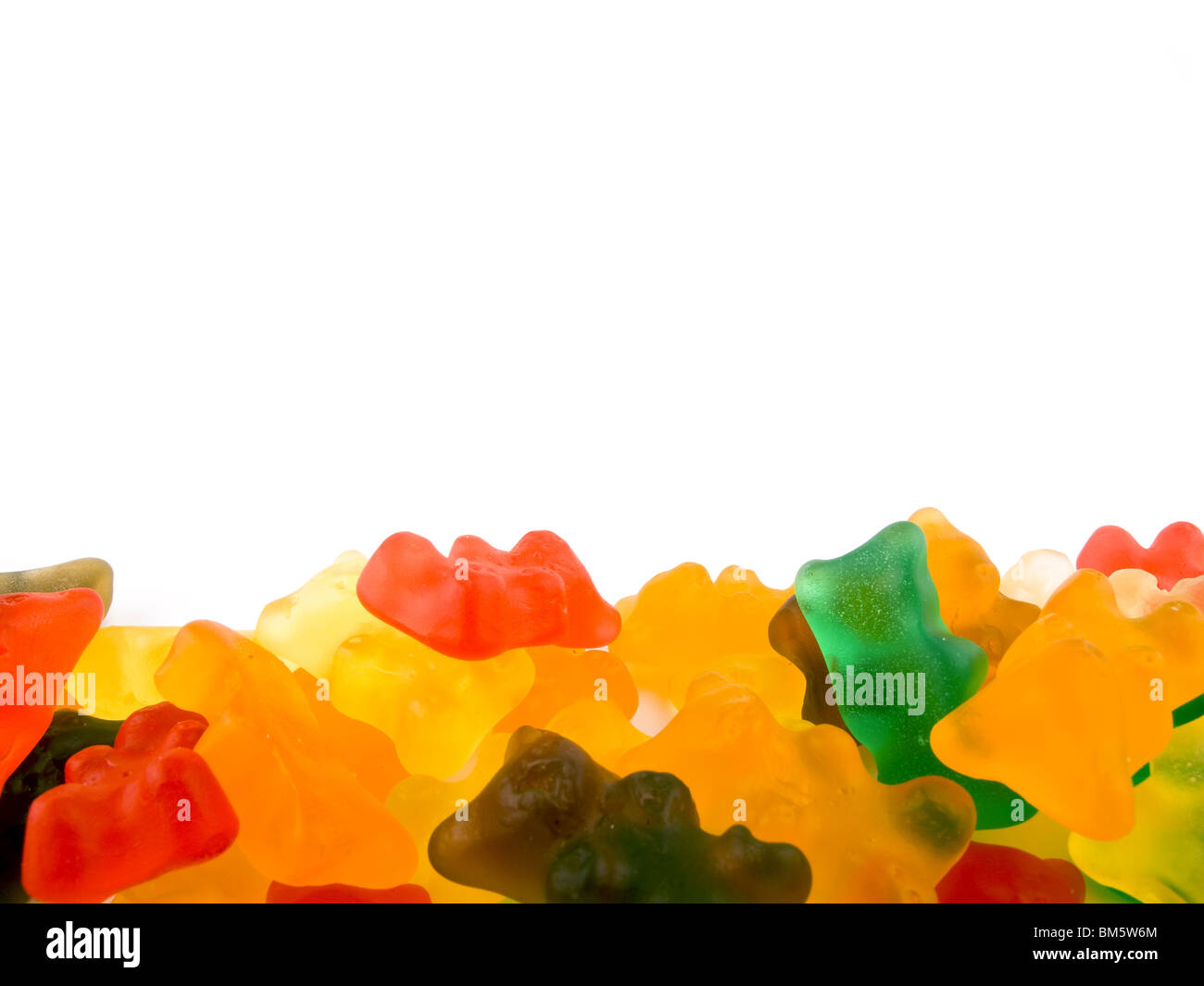 Sugar gummy background Cut Out Stock Images & Pictures - Alamy