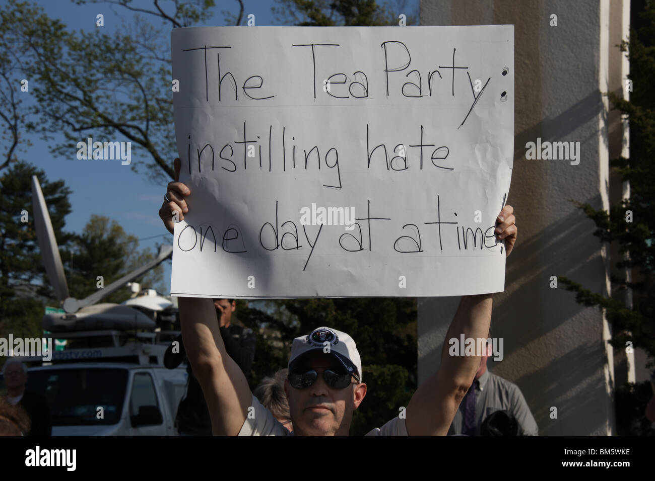 Tea party protest usa tax hi-res stock photography and images - Alamy