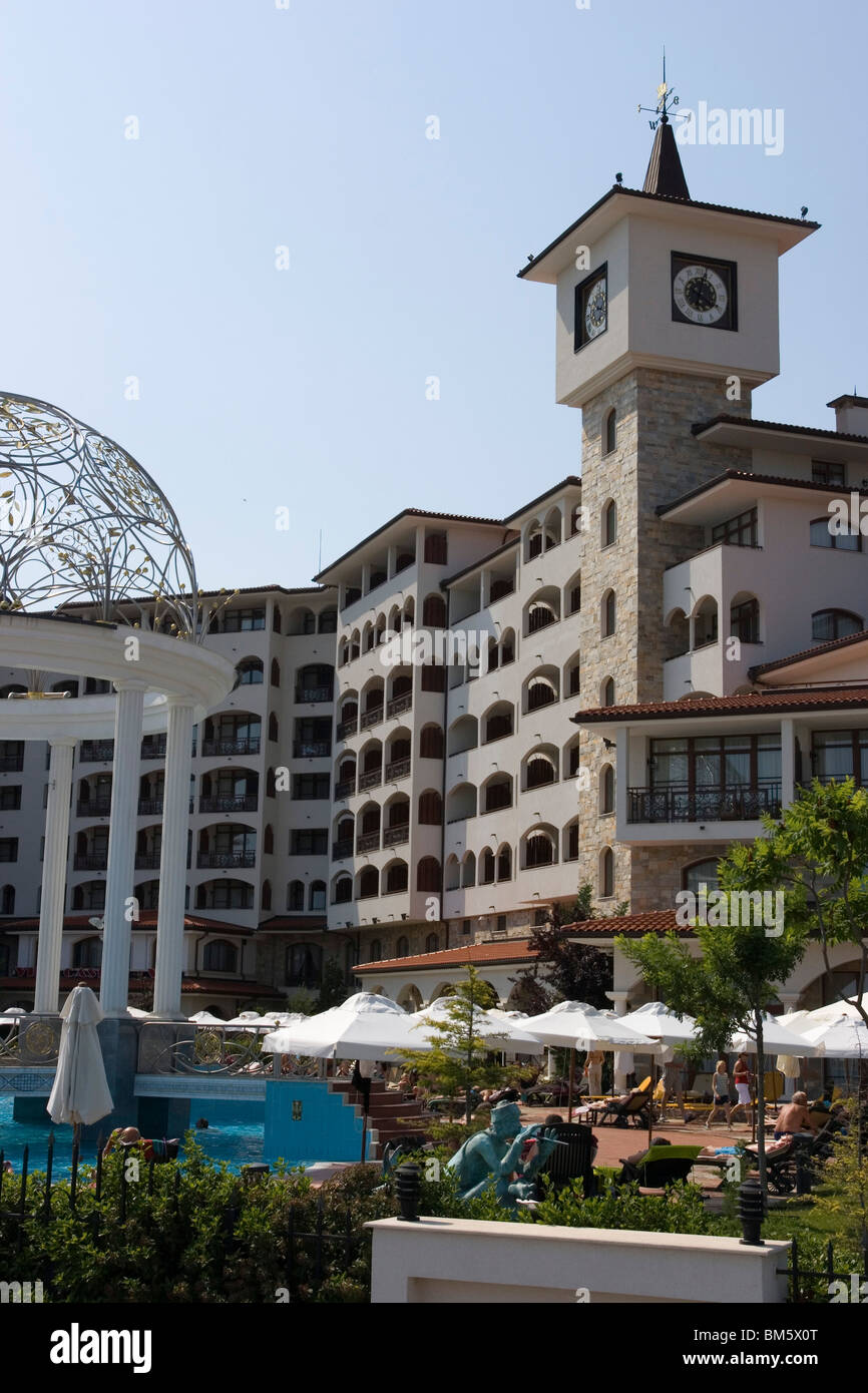 Sunny beach, (Slunchev Bryag resort), Black Sea, Balkan peninsula ...