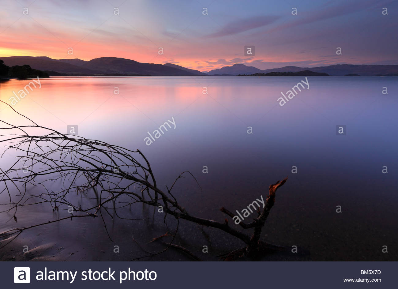 Loch Lomond Sunset High Resolution Stock Photography and Images - Alamy