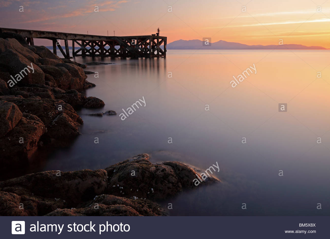 Portencross Pier High Resolution Stock Photography and Images - Alamy