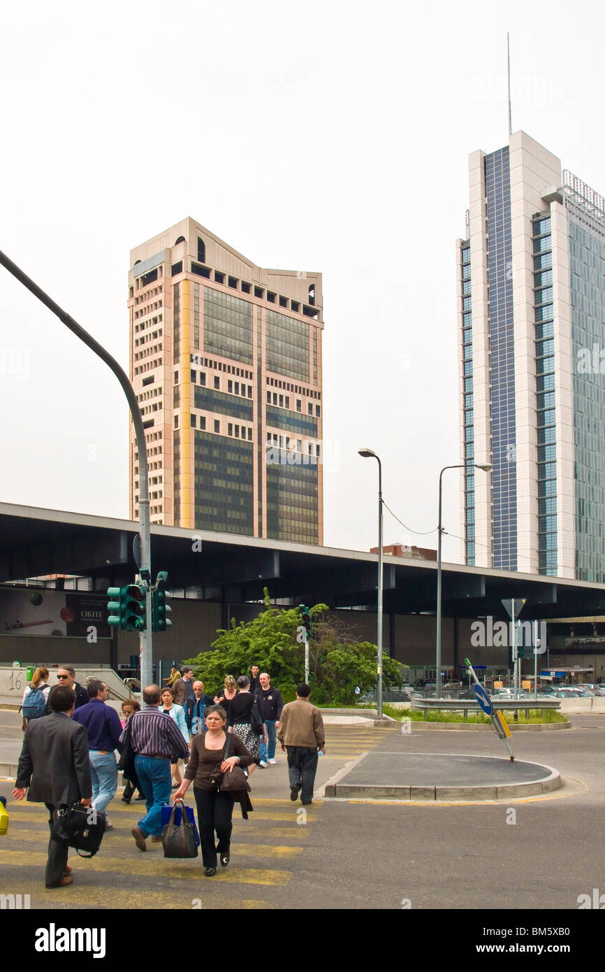 Porta Garibaldi area, Milan, Italy, 2010 Stock Photo - Alamy