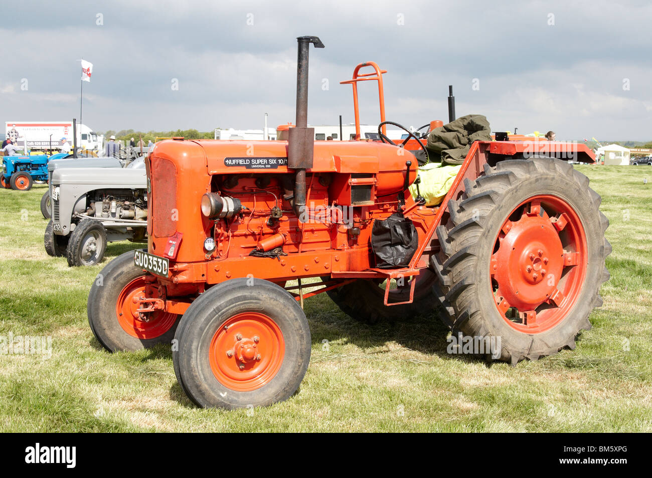 Vintage nuffield tractor hi-res stock photography and images - Alamy