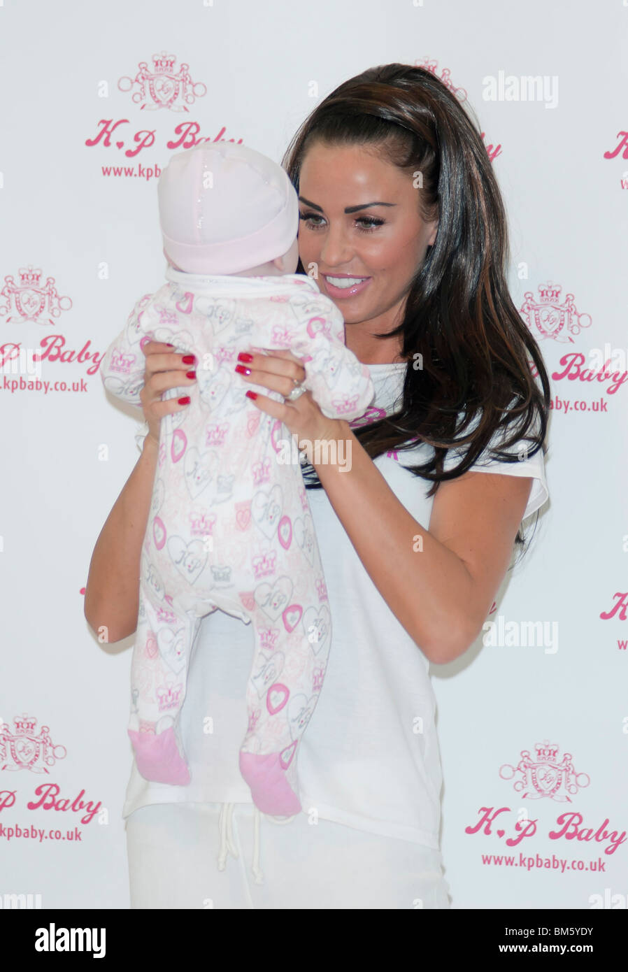 Katie Price launches her new babywear range, KP BABY, London, Britain ...