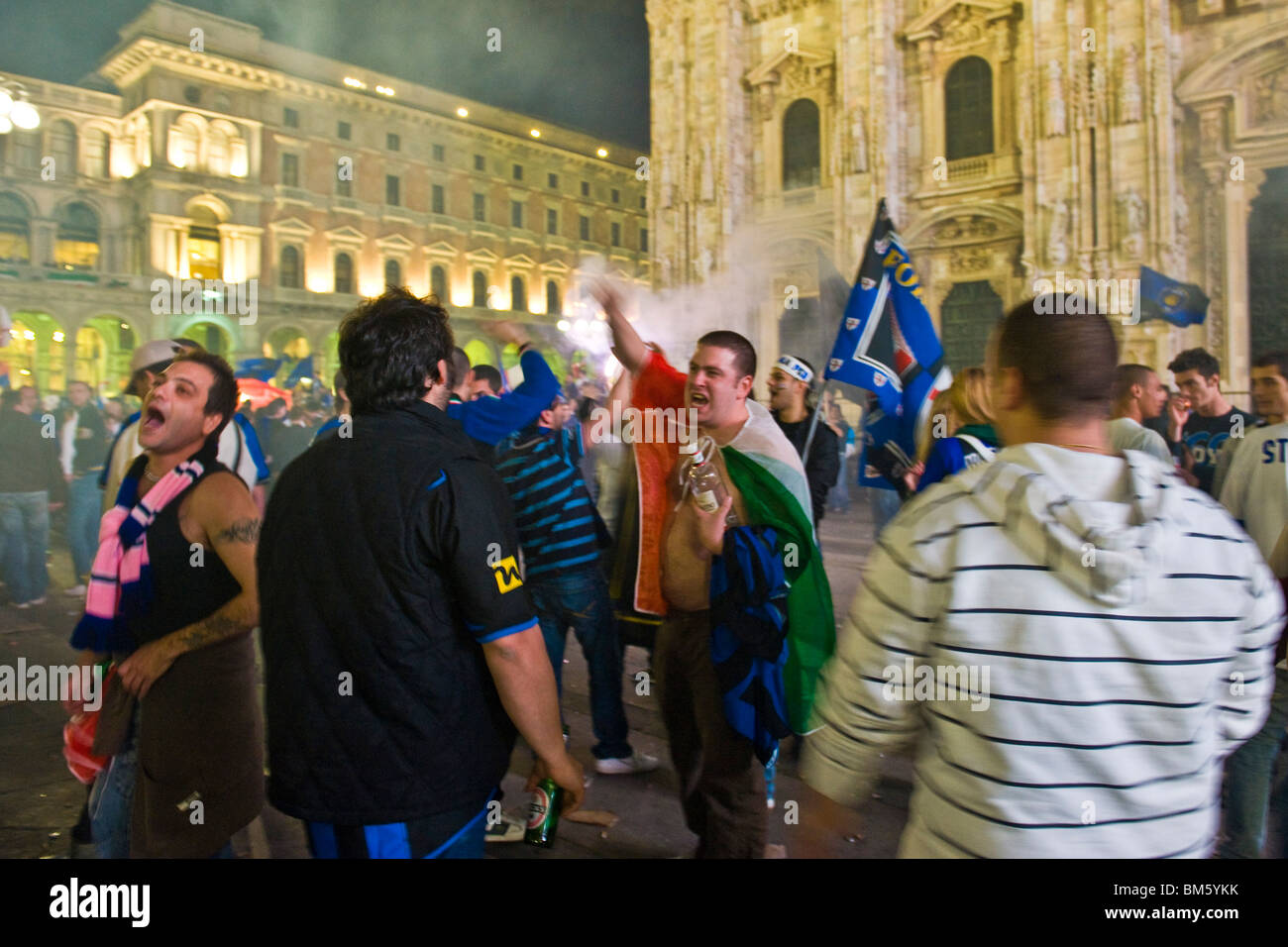 Inter supporter hi-res stock photography and images - Alamy