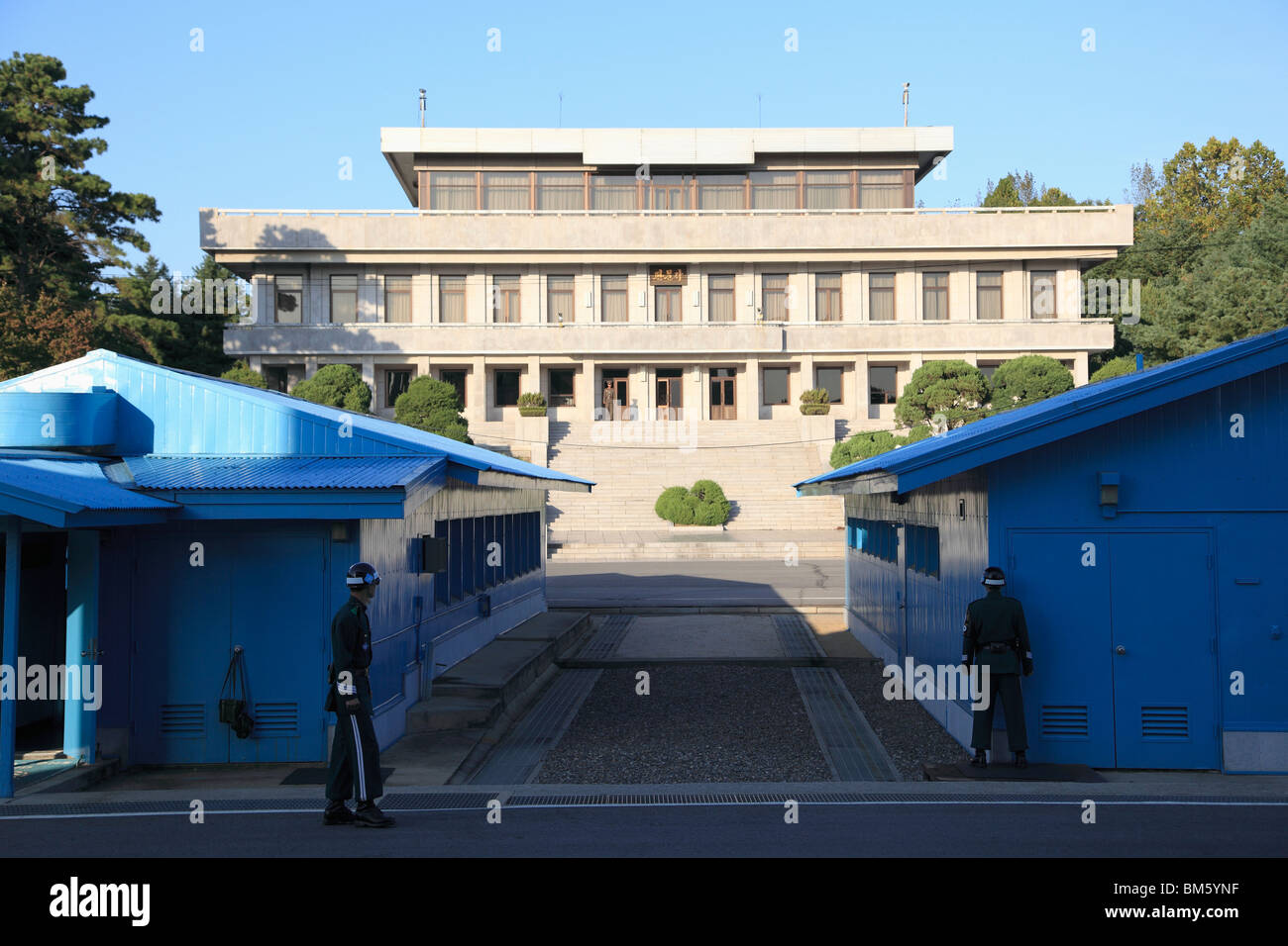 House of Peace United Nations Buildings ROK Soldiers Joint Security ...