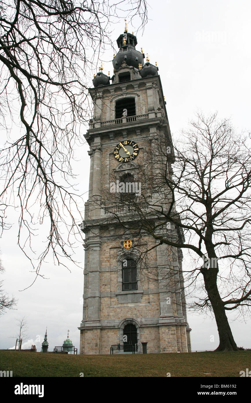 belfry of Mons, Belgium. Europe Stock Photo - Alamy