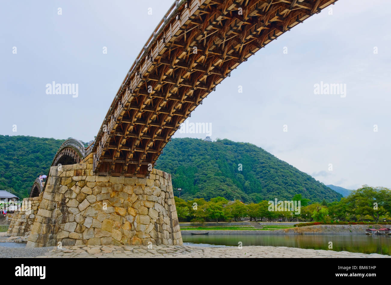 Kintai-kyo (Kintai Bridge), Iwakuni, Honshu, Japan Stock Photo - Alamy