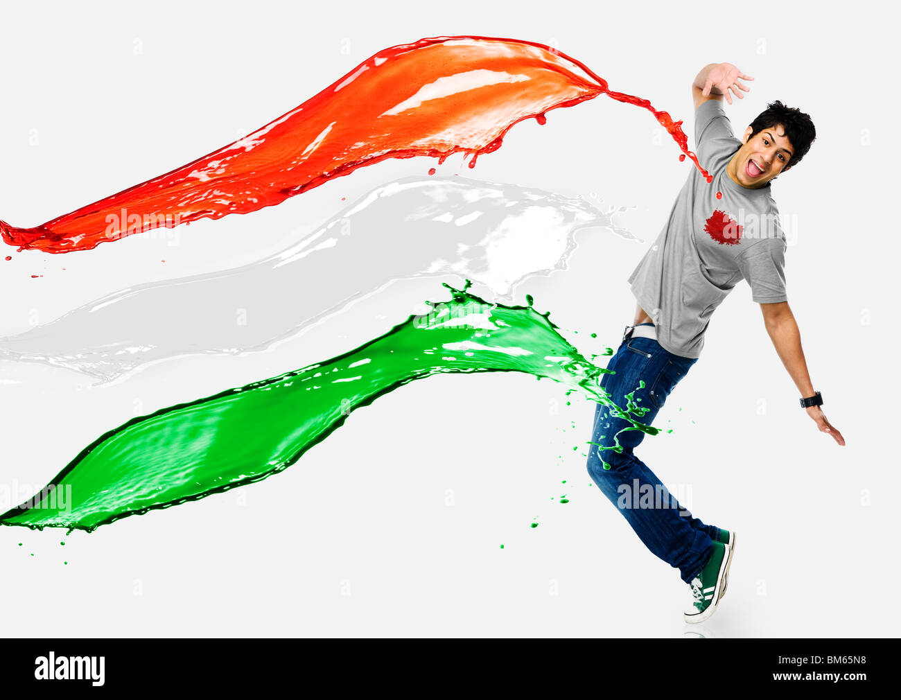 Splashed colors hi-res stock photography and images - Alamy