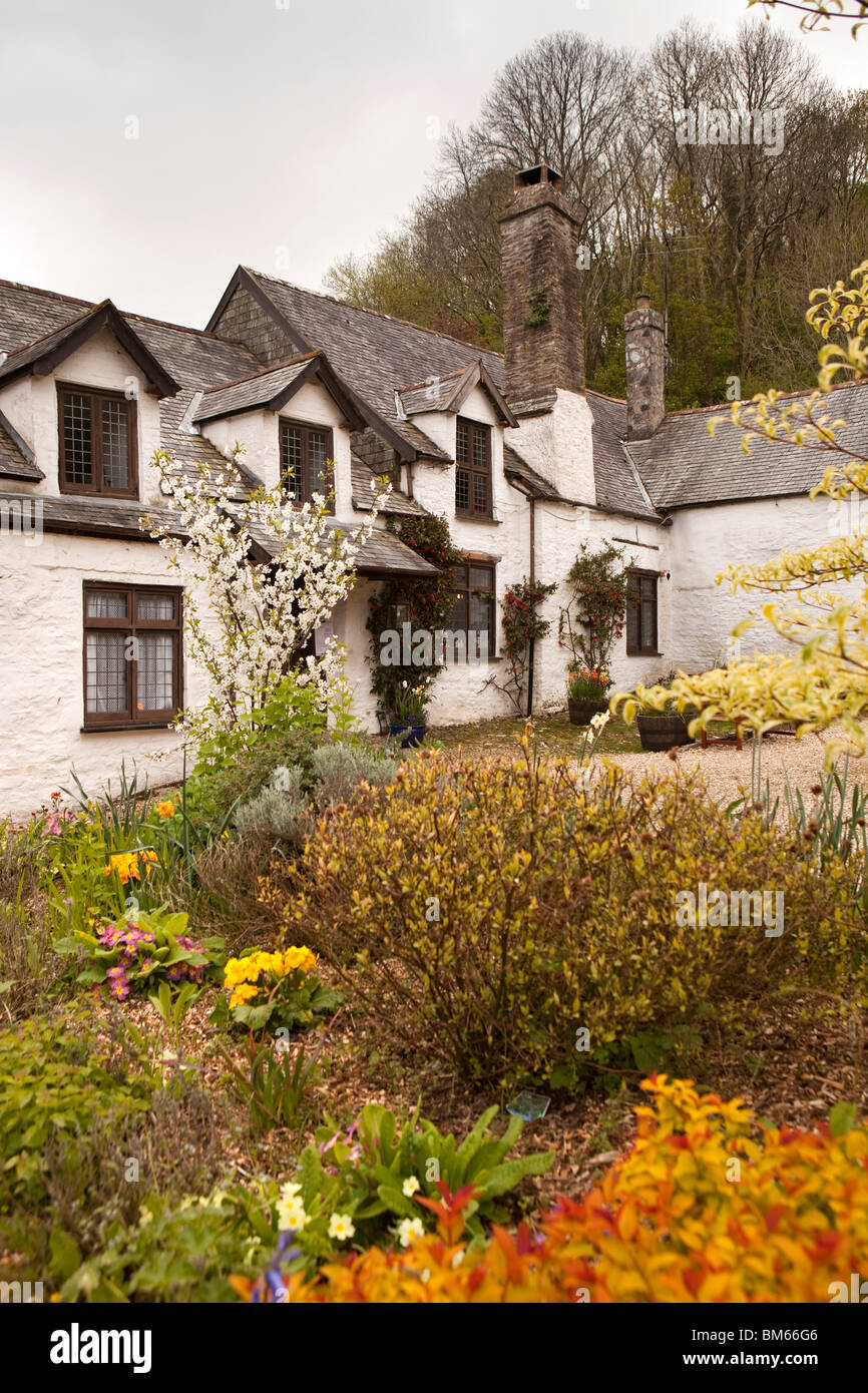 UK, England, Devon, Ilfracombe, Chambercombe Manor, 11th century ...
