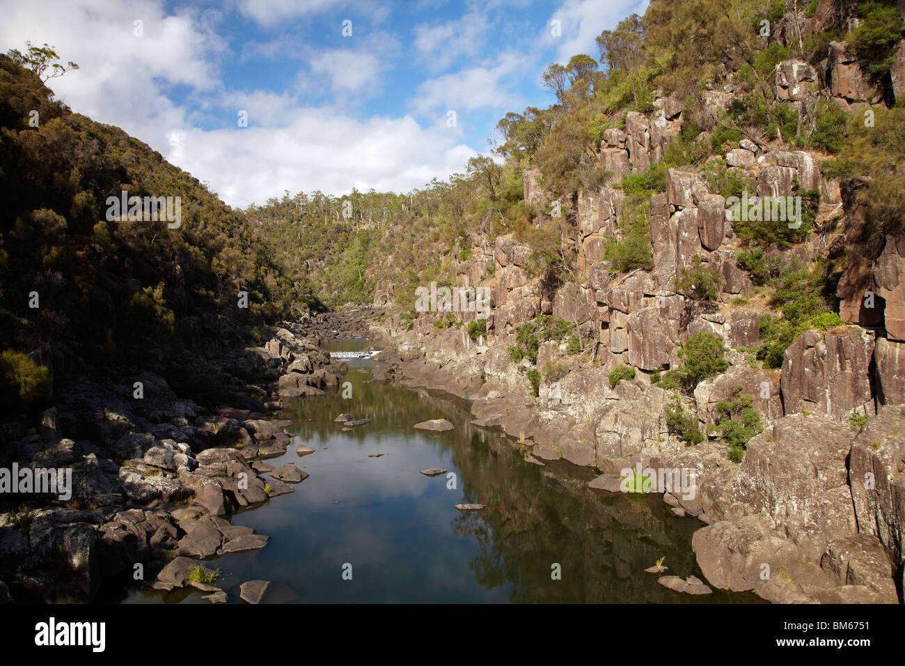 Cataract Gorge, above First Basin, South Esk River, Launceston ...