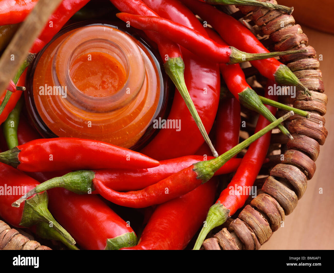 Bottled chili peppers hi-res stock photography and images - Alamy