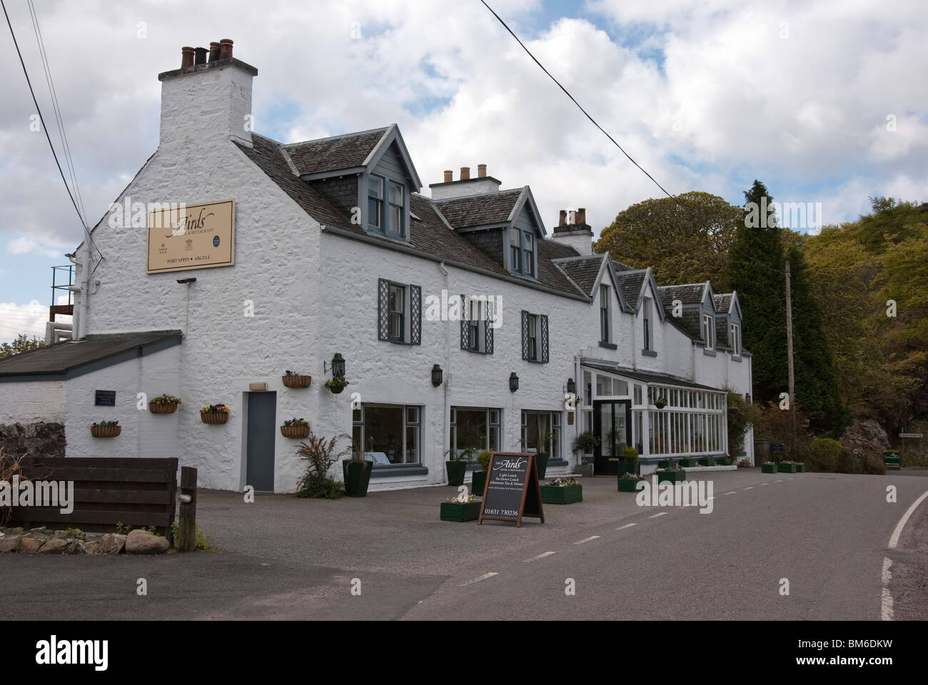 The Airds 4 Star Hotel & Restaurant Port Appin Argyll Western Scotland ...