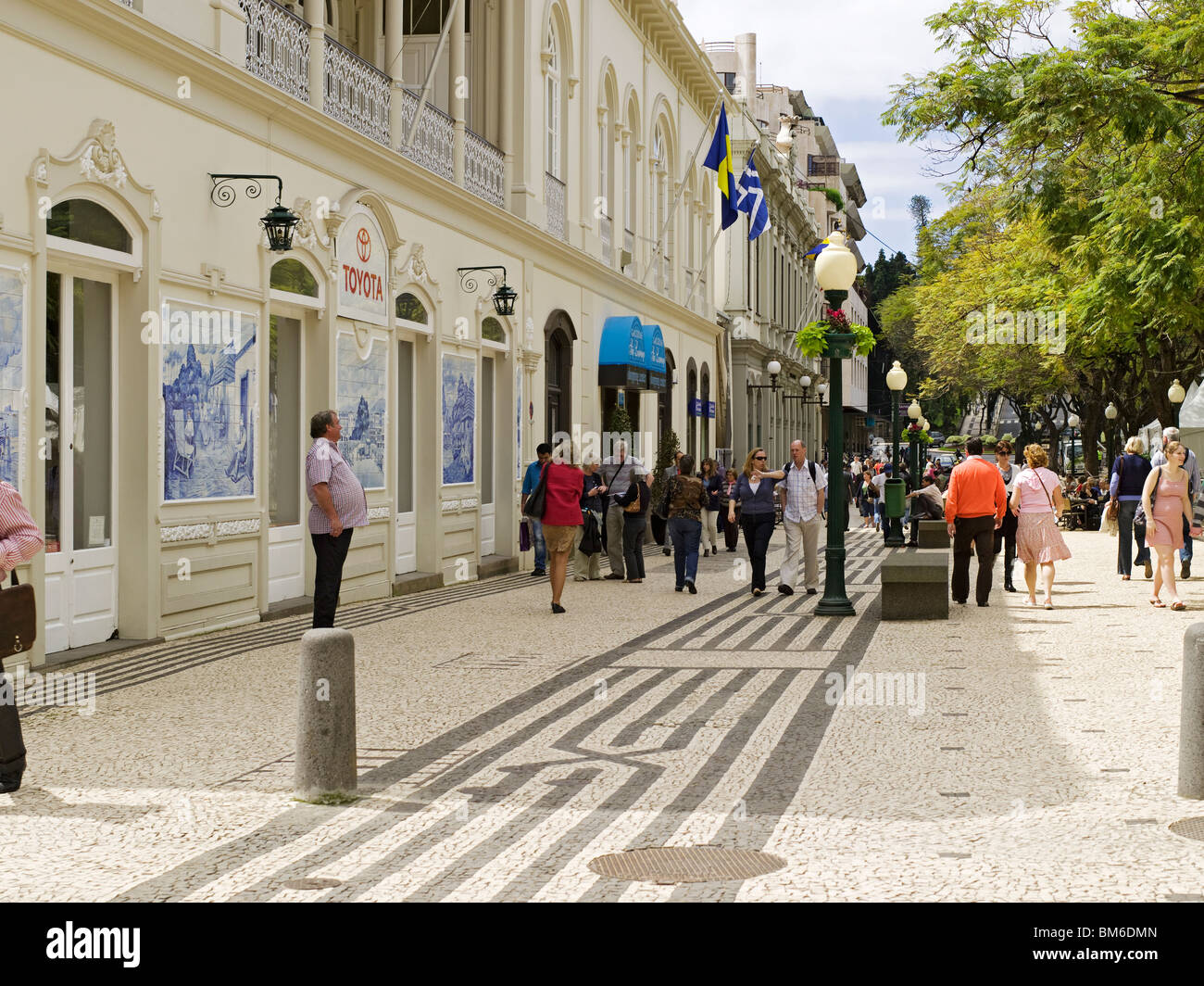 Madeira Funchal Avenida Arriaga High Resolution Stock Photography and ...