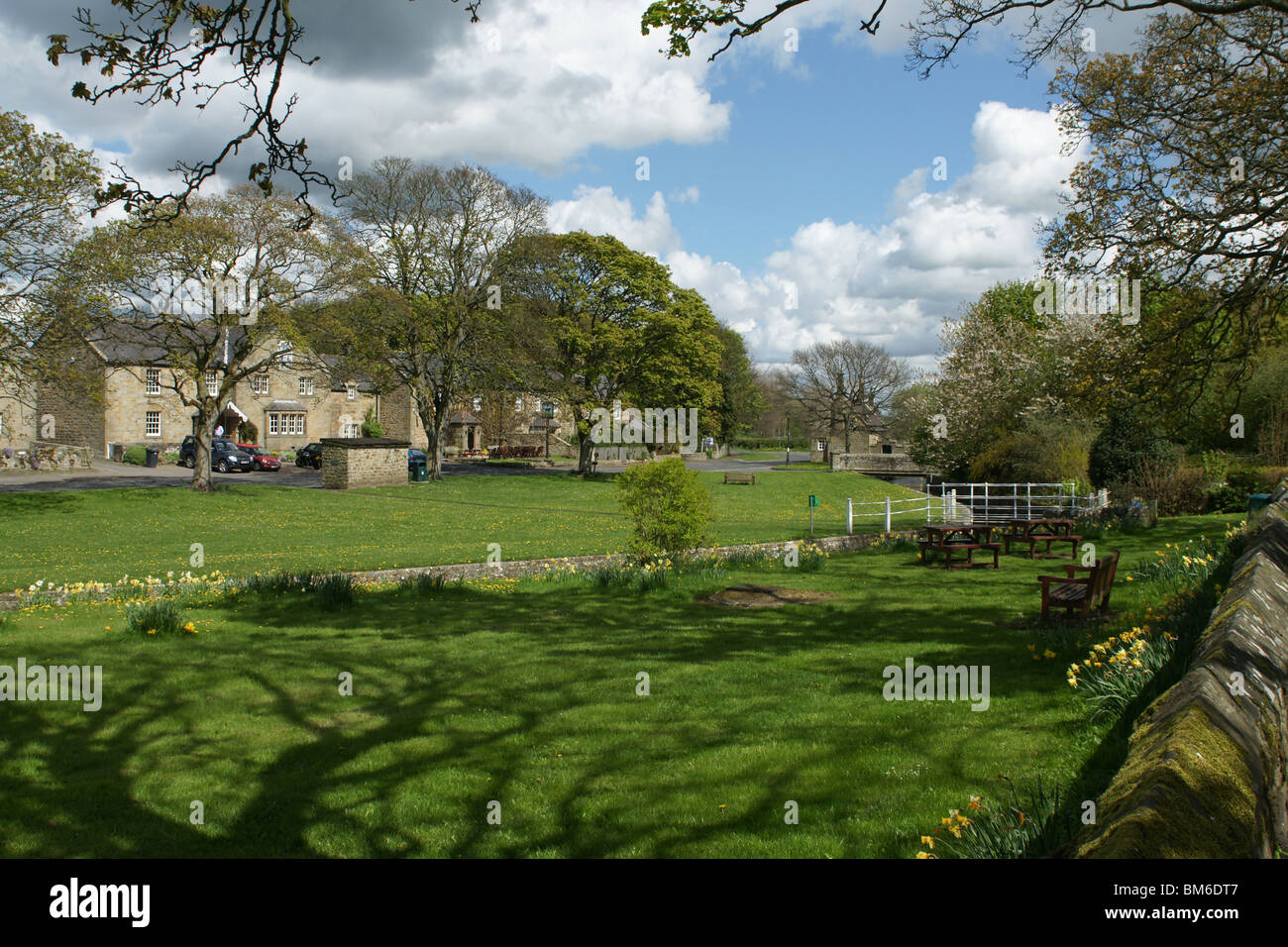 Matfen village hi-res stock photography and images - Alamy