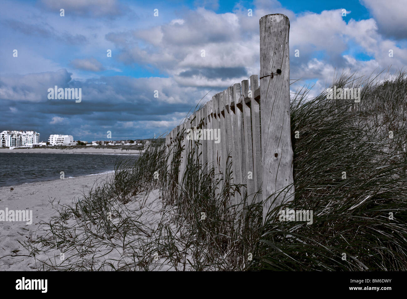 A beach scene in Portugal Stock Photo - Alamy