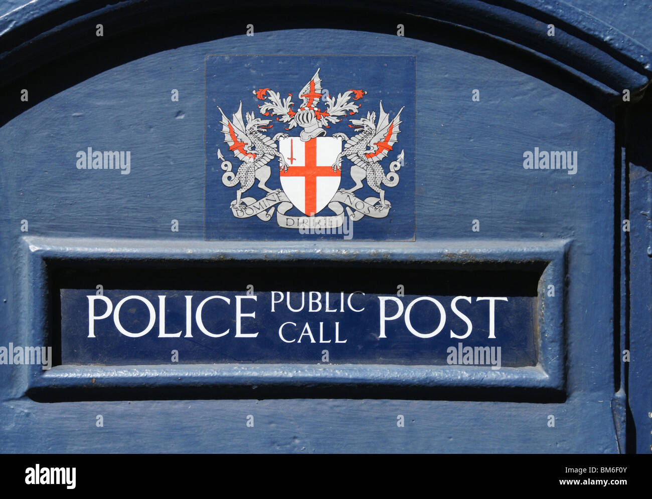Police call box hi-res stock photography and images - Alamy