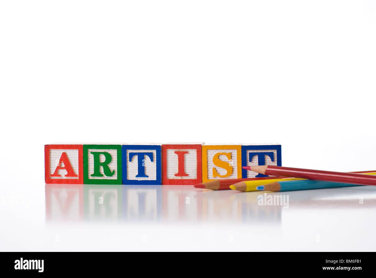 Colored letter blocks hi-res stock photography and images - Alamy