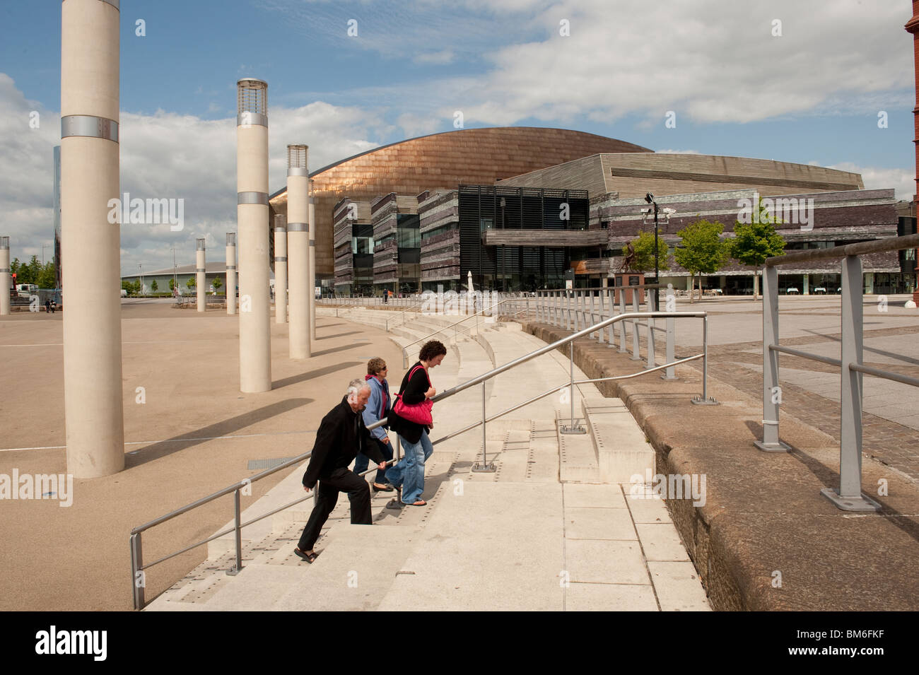 The Wales Millennium Centre, Cardiff Bay, Wales UK Stock Photo - Alamy