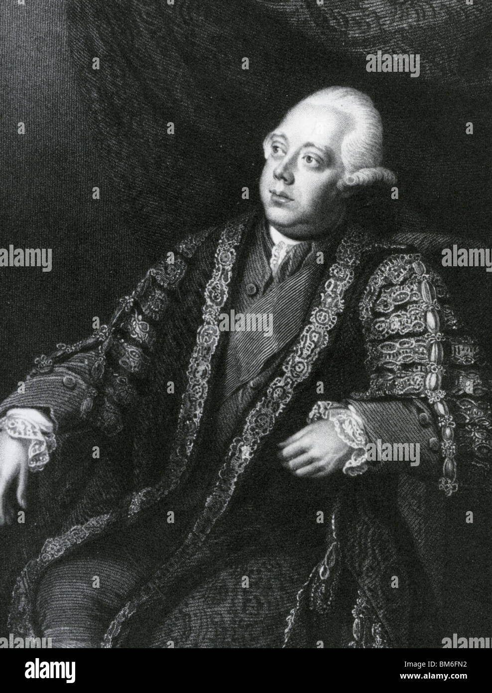 LORD FREDERICK NORTH - UK politician (1732-92 Stock Photo - Alamy