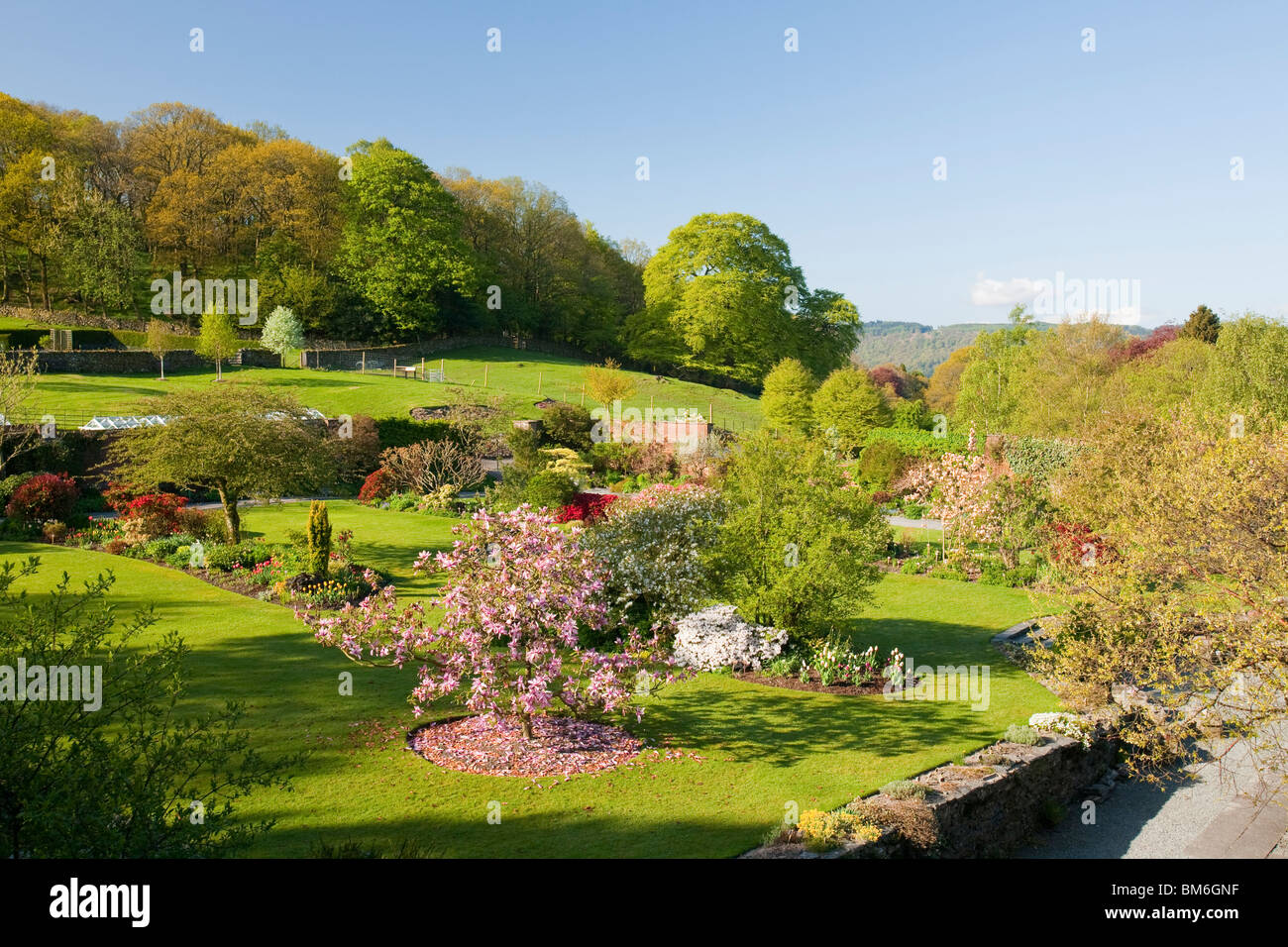 Holehird Gardens in Windermere, Cumbria, UK, in Spring Stock Photo - Alamy