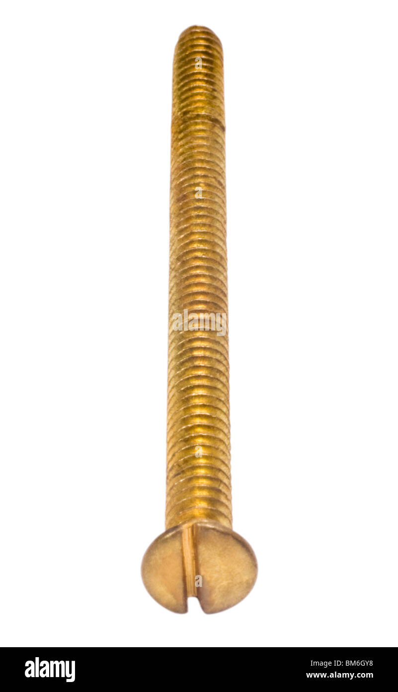 Close-up of a screw Stock Photo - Alamy
