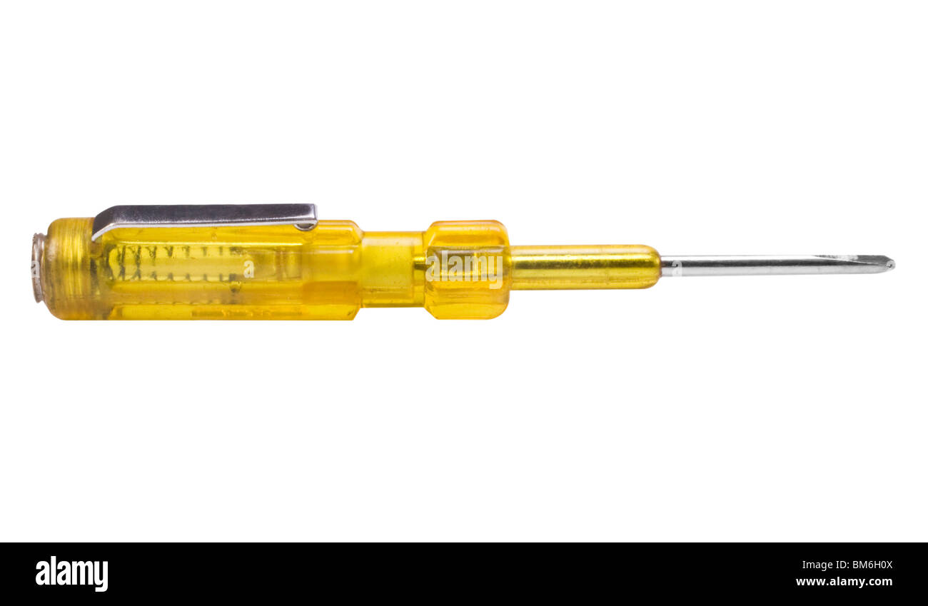 Close-up of an electric tester Stock Photo - Alamy