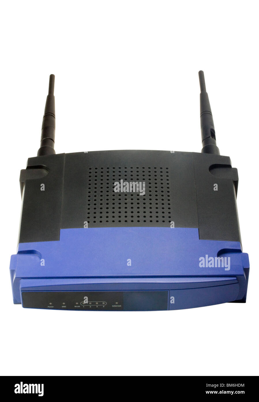 Close-up of a wireless modem Stock Photo - Alamy
