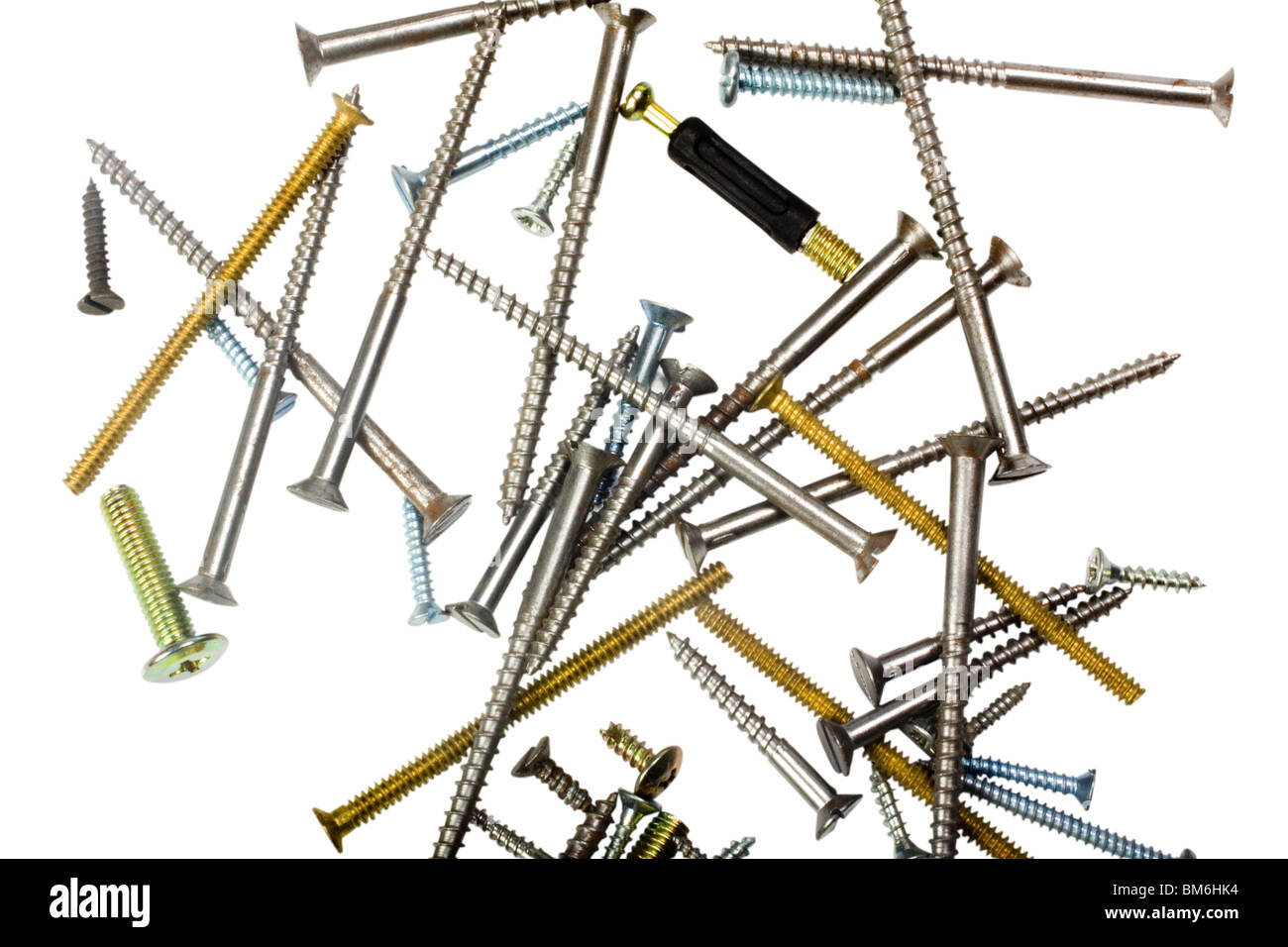 Assorted screws hi-res stock photography and images - Alamy