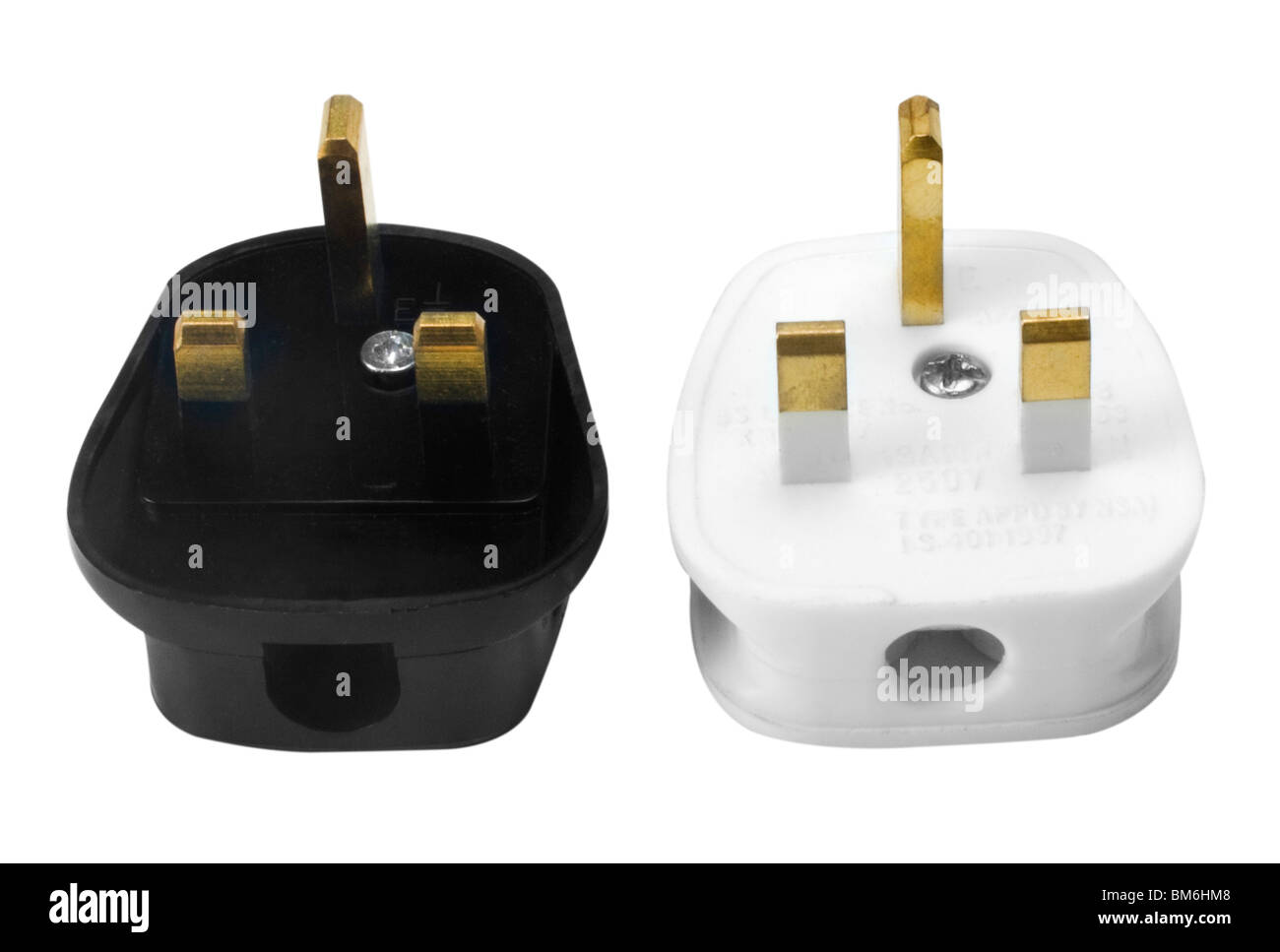 Close-up of electrical plugs Stock Photo - Alamy