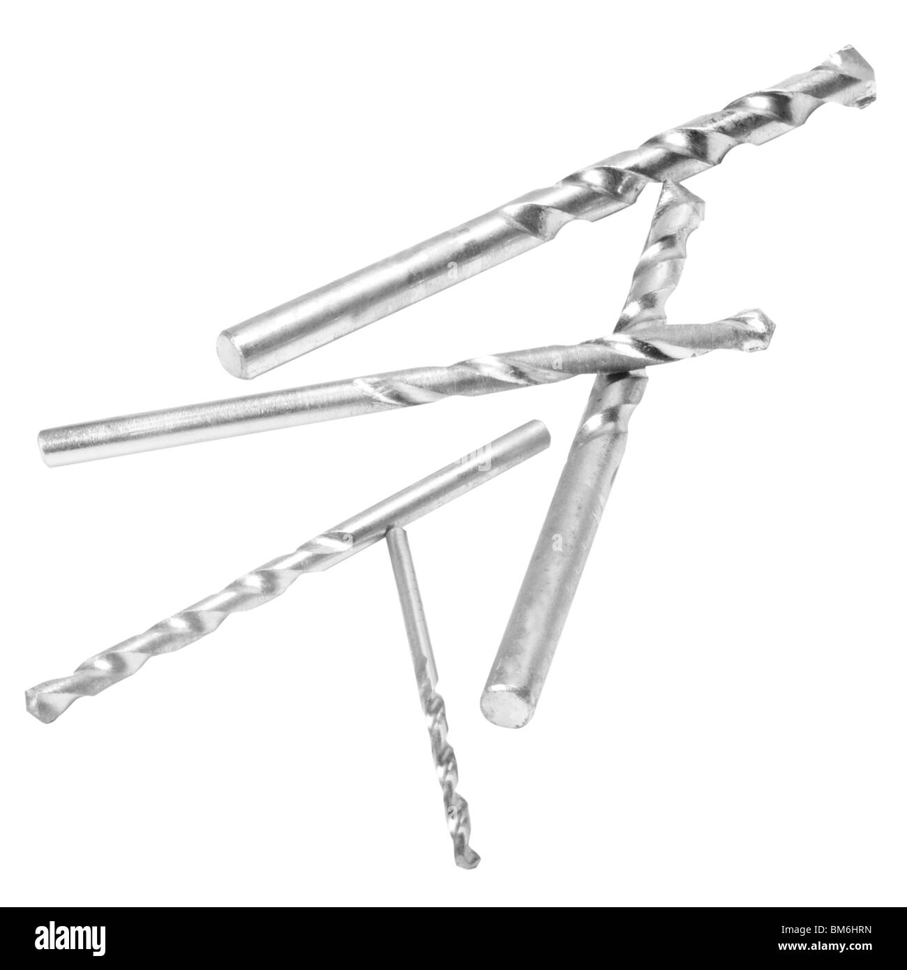Metal drill bits Black and White Stock Photos & Images - Alamy