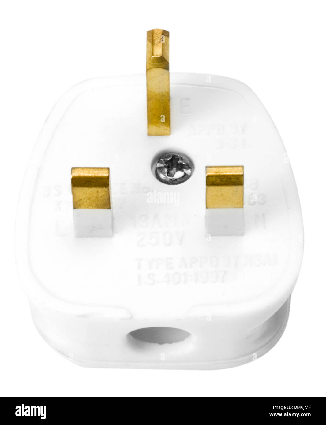 Close-up of an electrical plug Stock Photo - Alamy