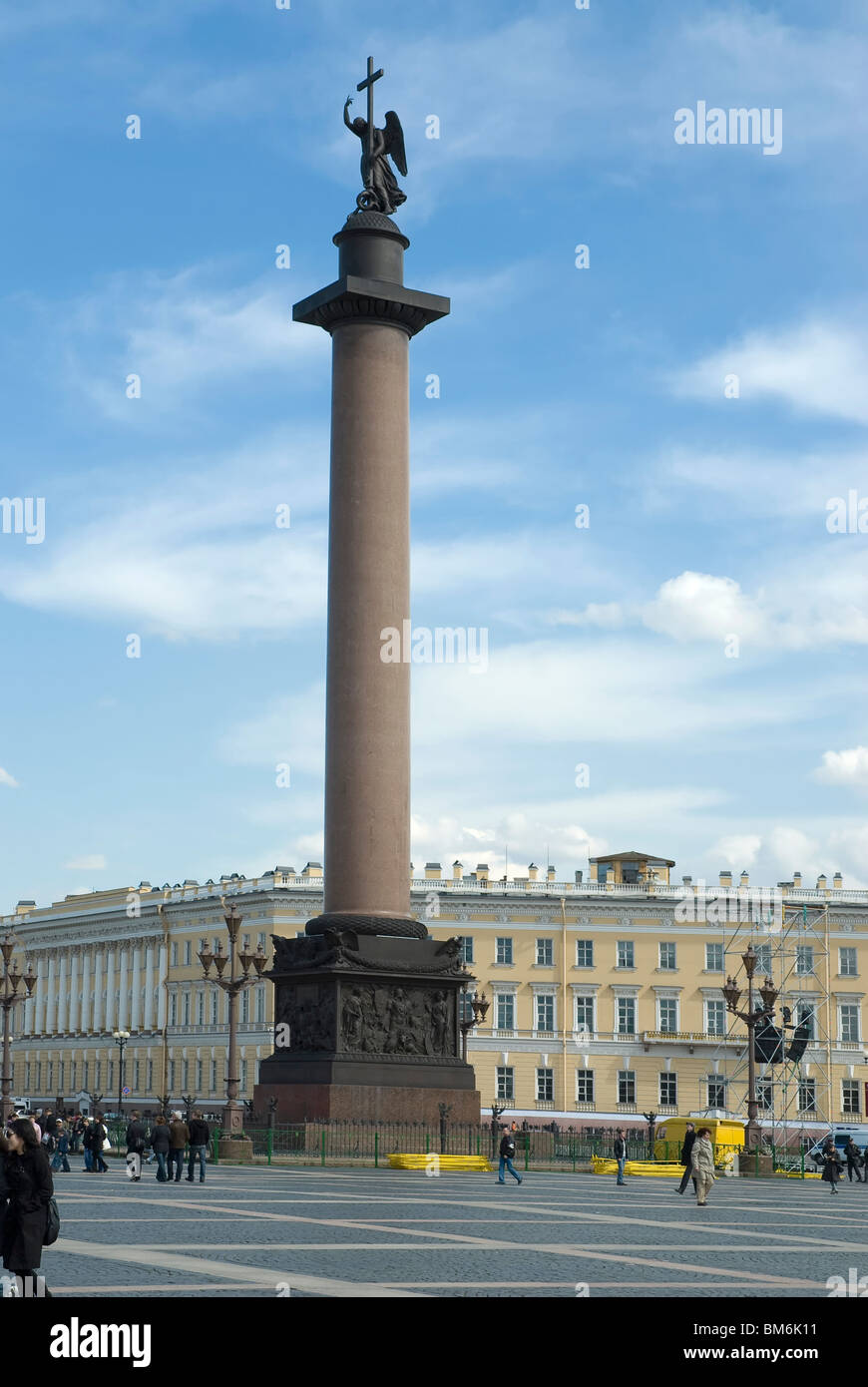 Alexander Column Angel Cross High Resolution Stock Photography and ...