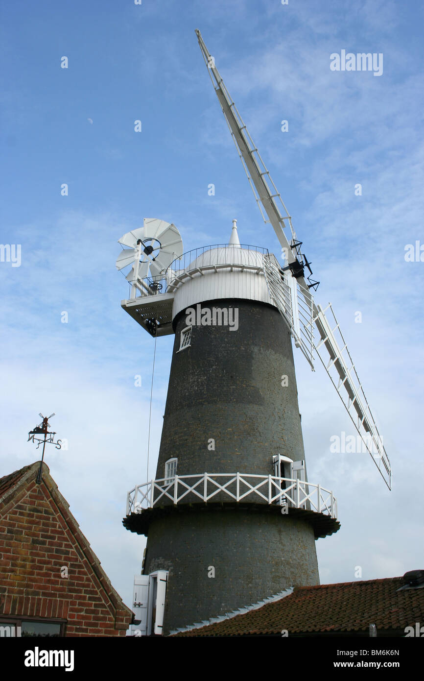 Bircham windmill hi-res stock photography and images - Alamy