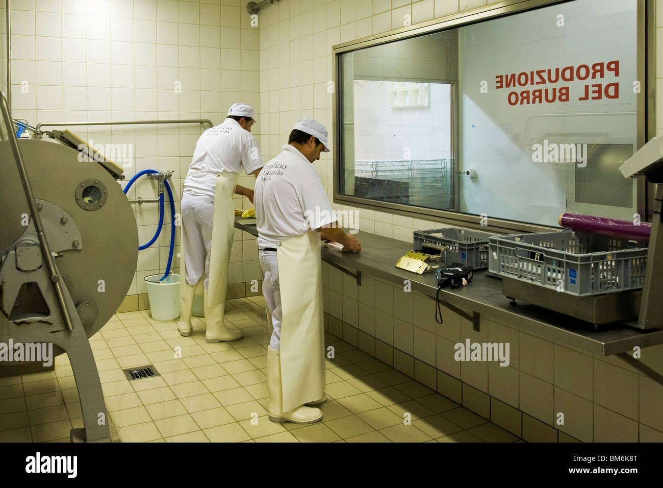 Butter worker hi-res stock photography and images - Alamy