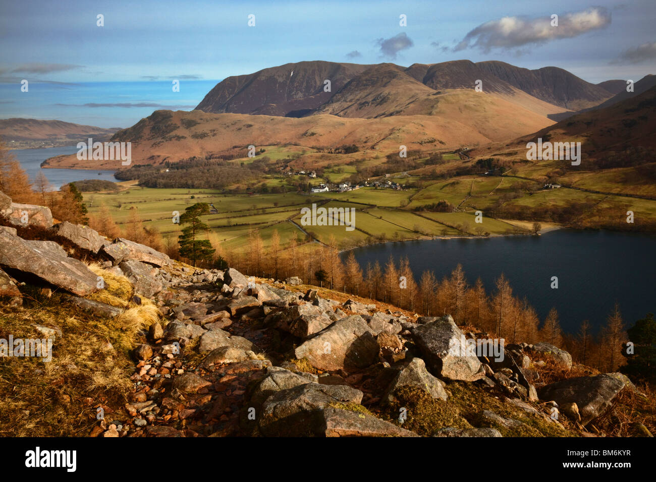 Buttermere winter hi-res stock photography and images - Alamy