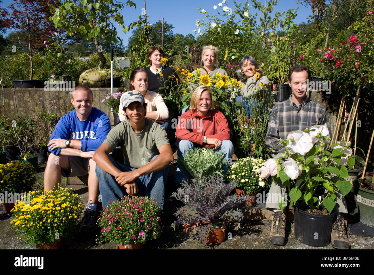 Group plantings hi-res stock photography and images - Alamy