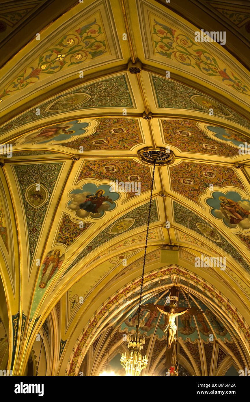 Catholic christianity elaborate ceiling hi-res stock photography and ...