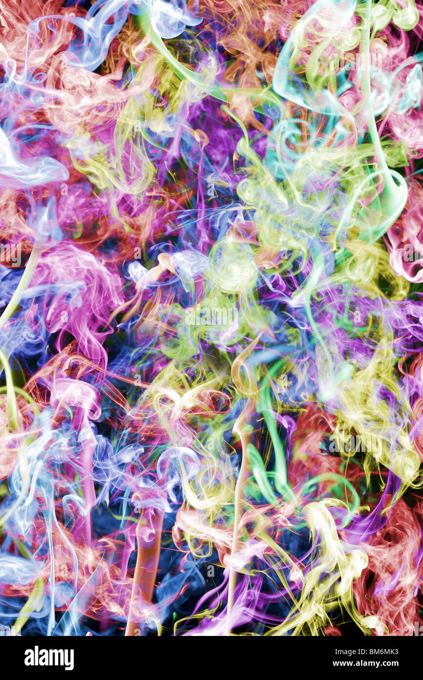 Colors smoke hi-res stock photography and images - Alamy
