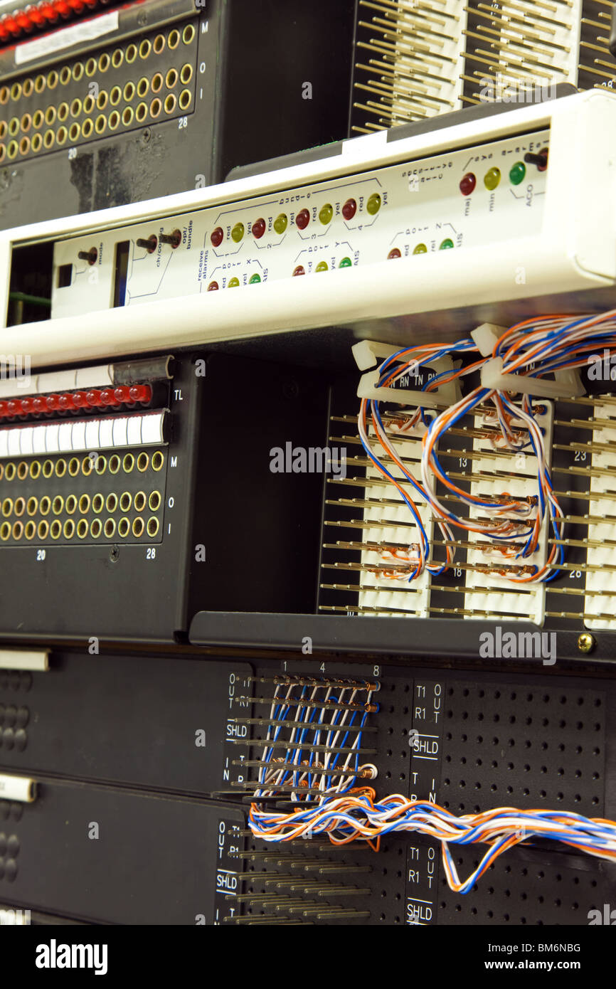 Telco indoor equipment on cellular site Stock Photo - Alamy