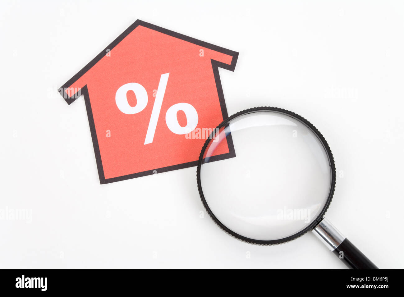 a red home sign, Real Estate Concept Stock Photo - Alamy