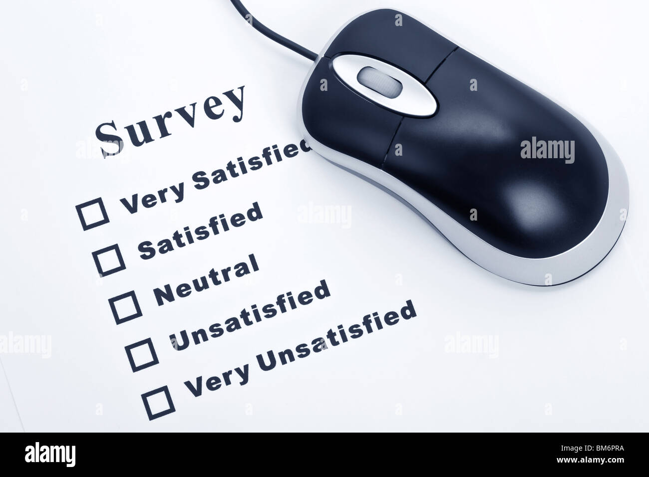 Survey questionnaire hi-res stock photography and images - Alamy