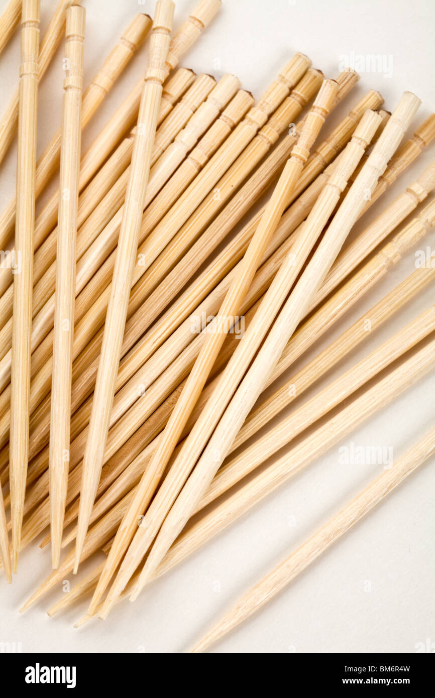 Tooth wood toothpicks hi-res stock photography and images - Alamy