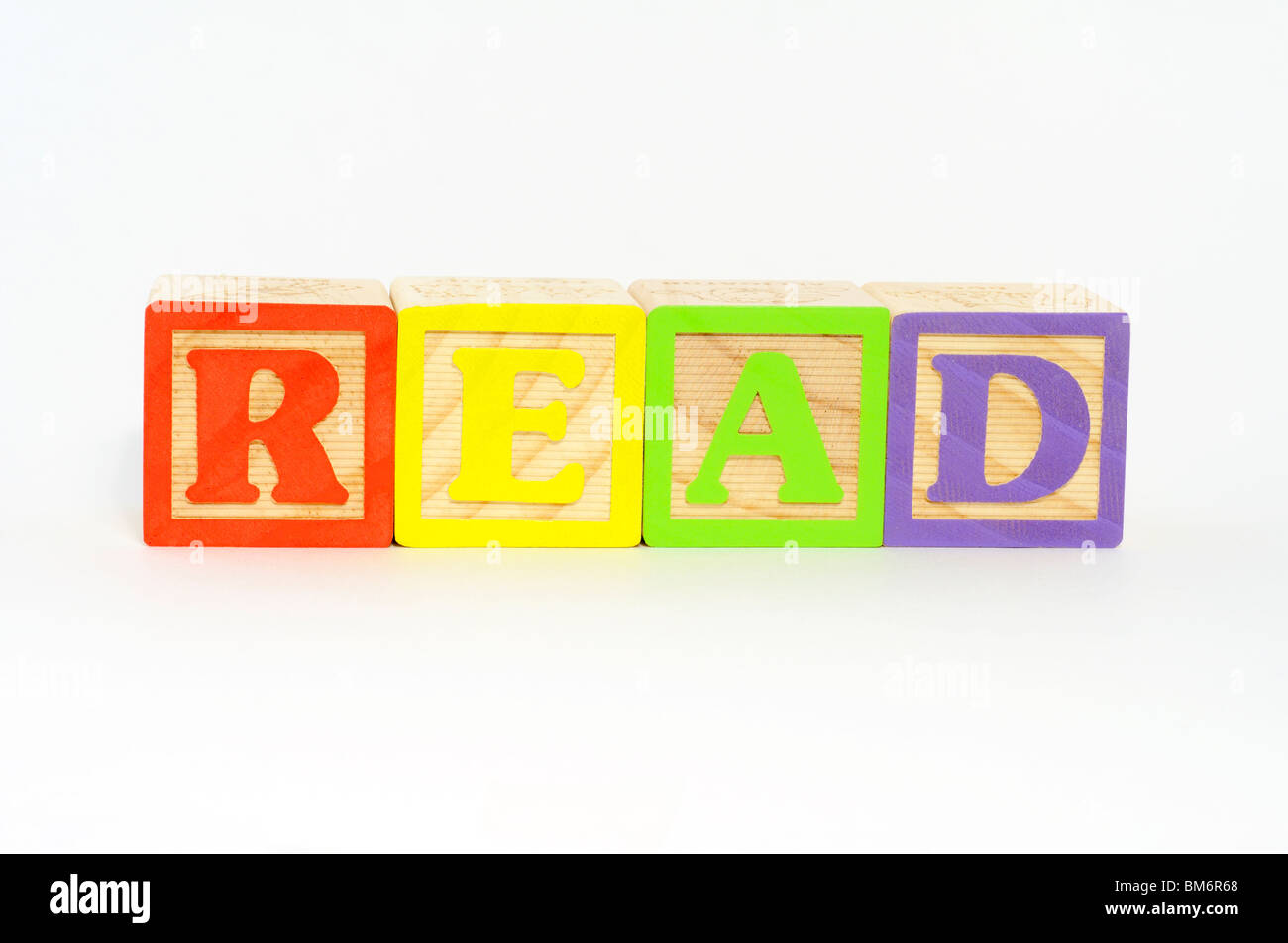 Letter blocks Cut Out Stock Images & Pictures - Alamy