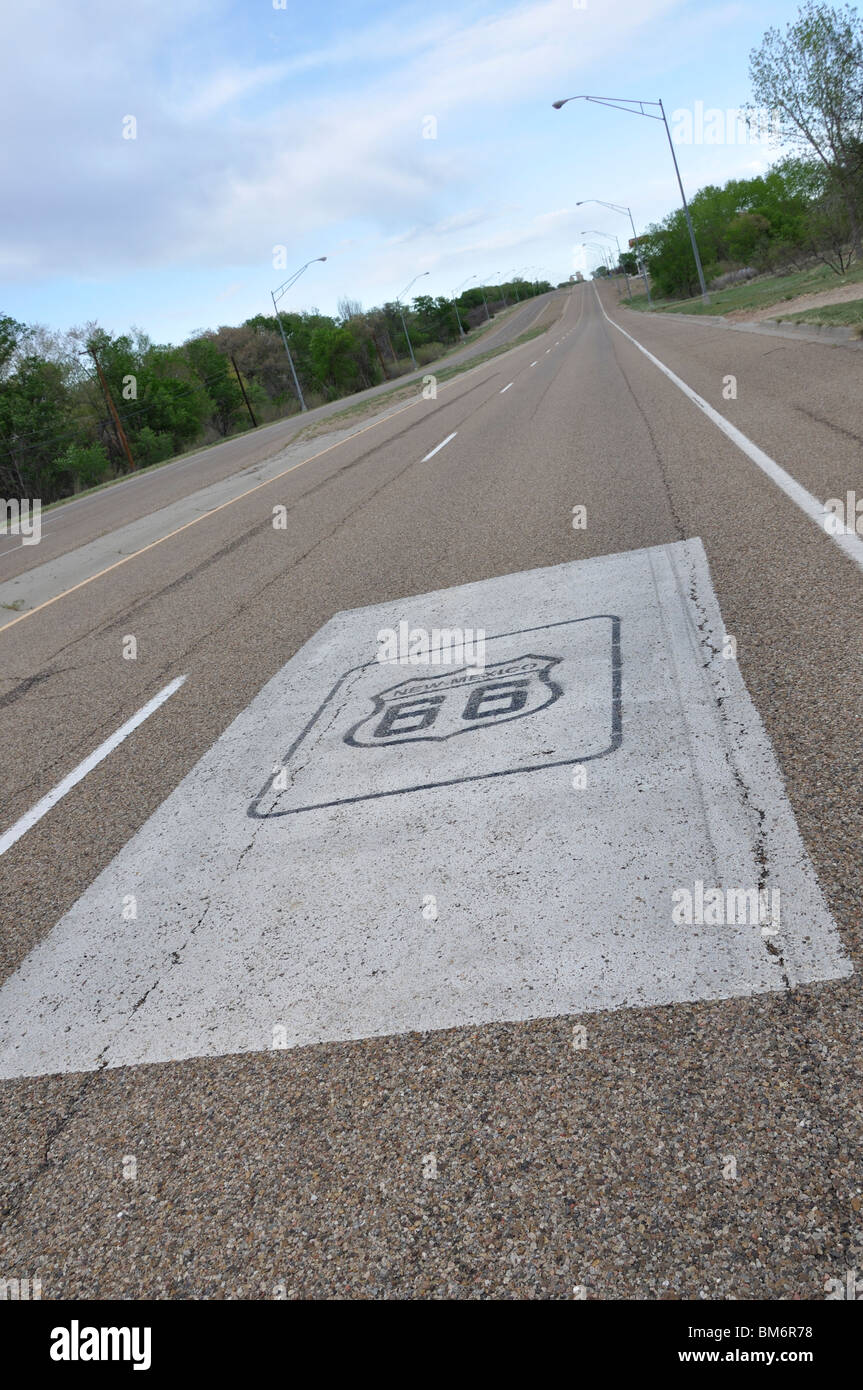 Historic Route 66, New Mexico, USA Stock Photo - Alamy