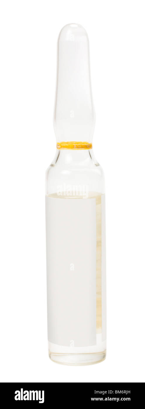 Close-up of a vial Stock Photo - Alamy