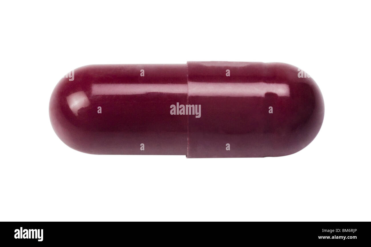 With a capsule Cut Out Stock Images & Pictures - Alamy