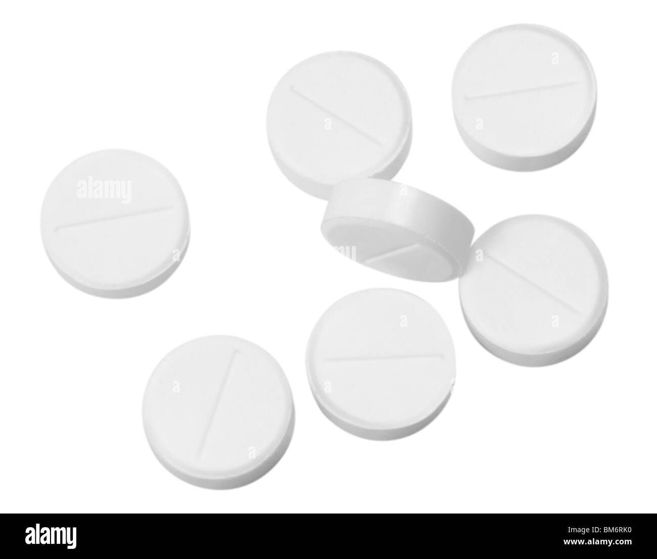 Medical tablets cut out Black and White Stock Photos & Images - Alamy