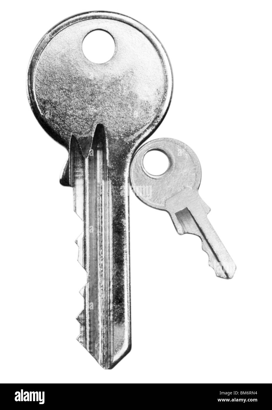 Close-up of two keys Stock Photo - Alamy